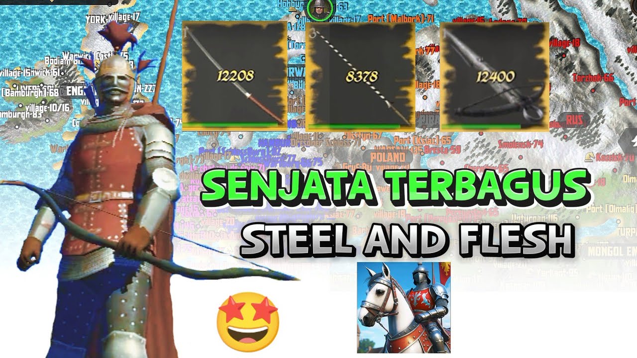 SENJATA TERBAGUS D STEEL AND FLESH 🤩 - YouTube