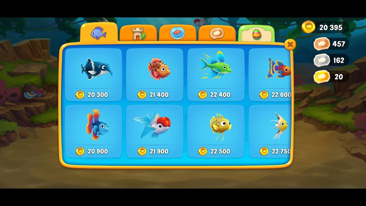 Fishdom : Fish for Coins 46-54 - YouTube