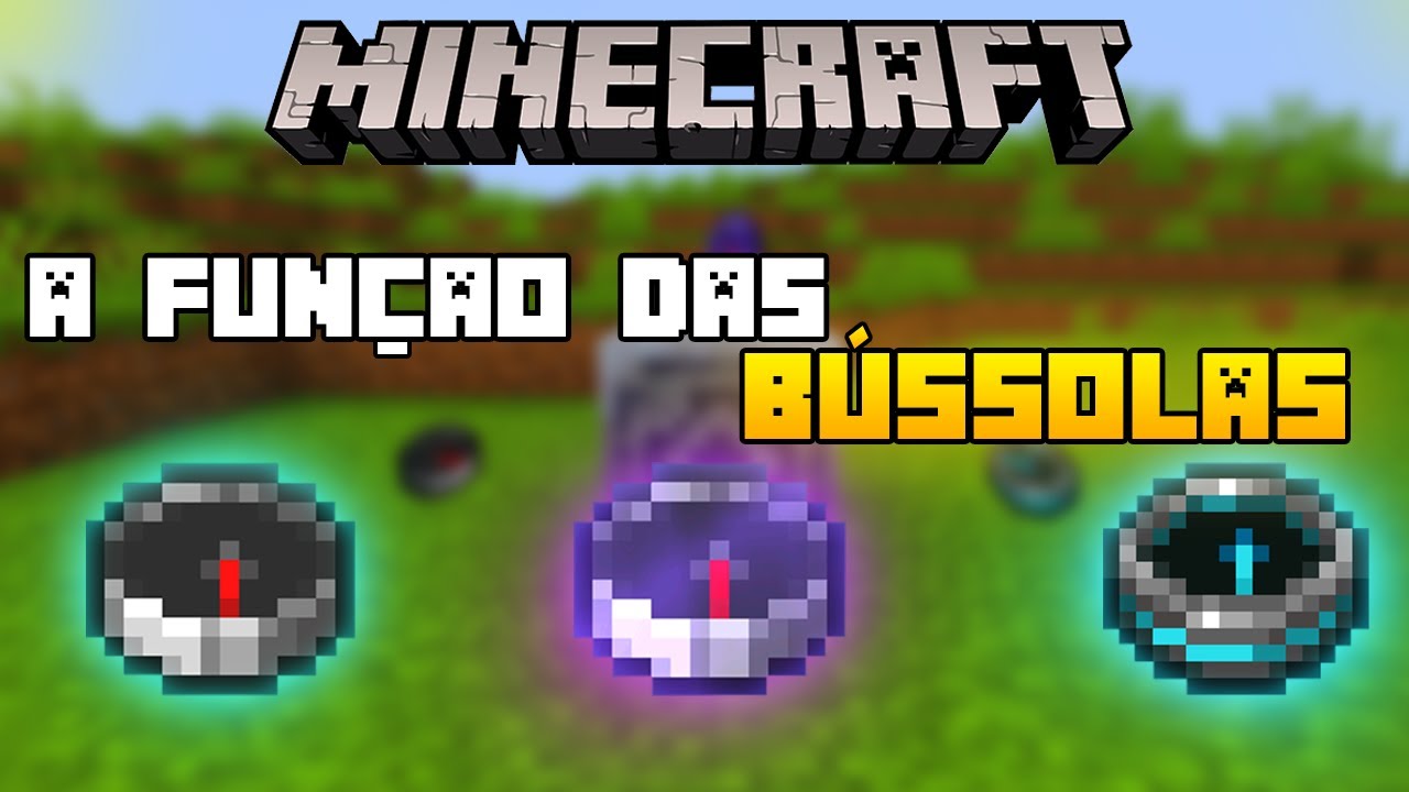 TUDO SOBRE AS 3 BÚSSOLAS DO MINECRAFT! (ATUALIZADO 1.21) - YouTube