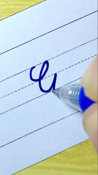 How to write in cursive Capital letter G |Cursive Writing for beginner ...