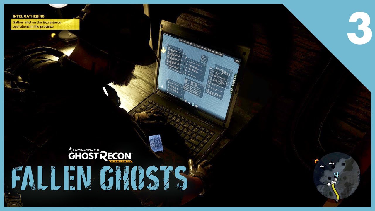 Fallen Ghosts DLC 03 - "Intel Gathering" mission 2/2 - YouTube