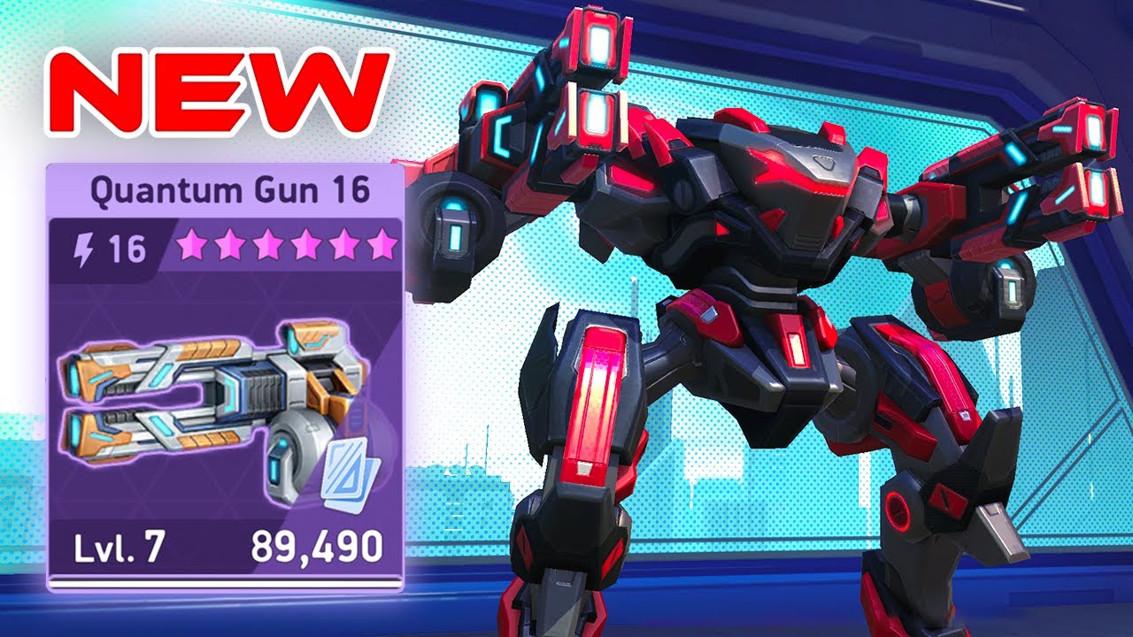 NEW Quantum Gun 16 and Panther: PERFECT Mech Arena Combo - YouTube