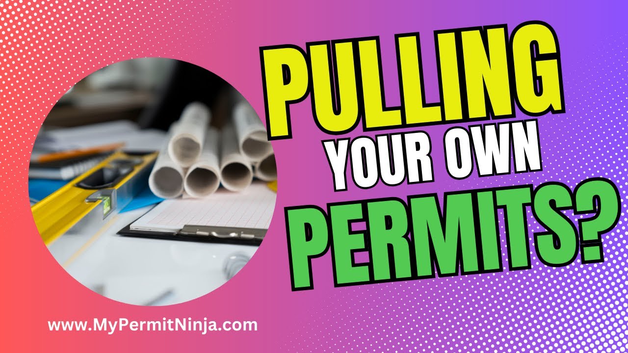 Contractors...You STILL Pulling Your Own Permits? - YouTube