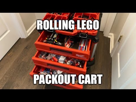 Rolling Lego Packout Cart - YouTube