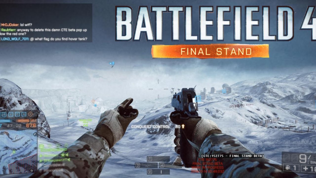 Battlefield 4 Final Stand DLC Gameplay - Operation Whiteout Map (XD-1 ...
