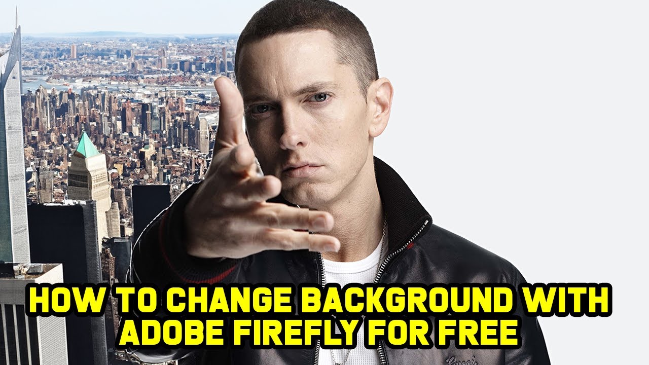 How to Change Background with Adobe Firefly for FREE - YouTube