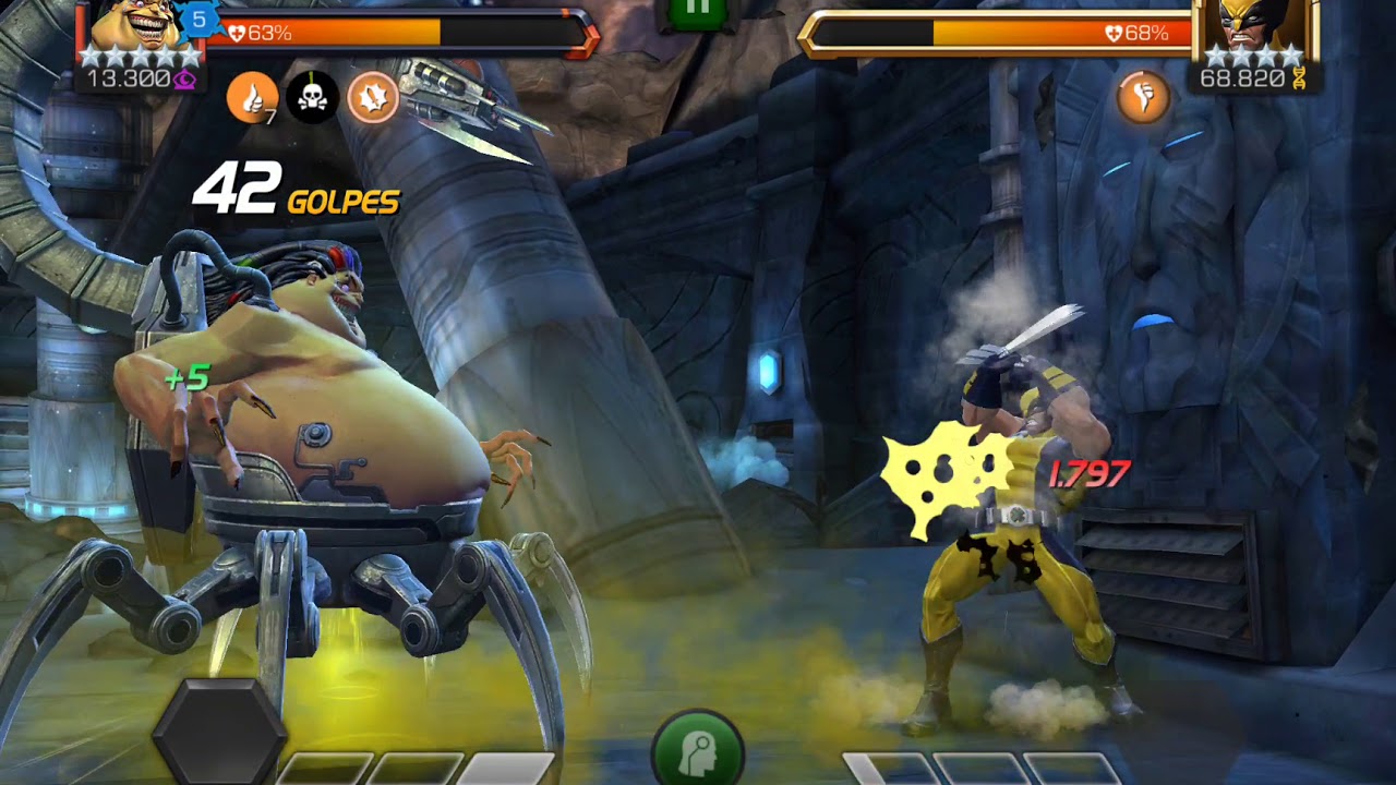 MOJO VS WOLVERINE ROL - YouTube