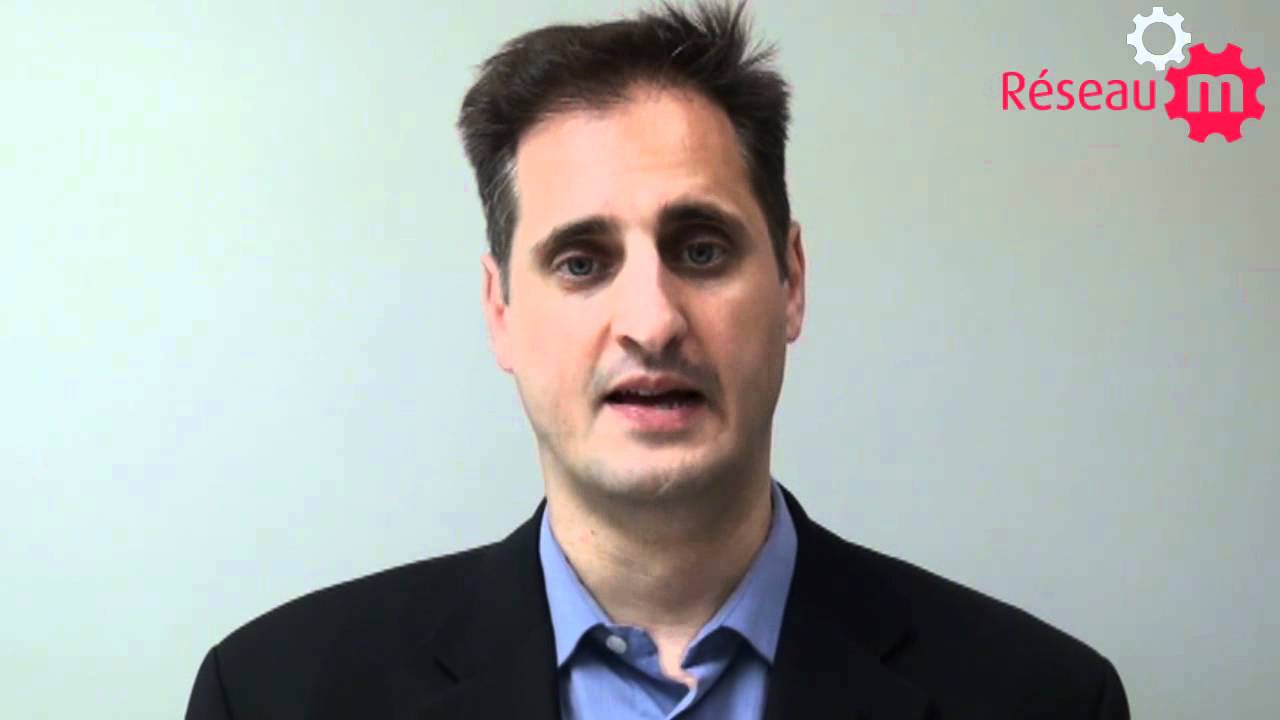 Réseau M -- Mentorat pour entrepreneurs. Anthony Pantazopoulos, mentoré ...