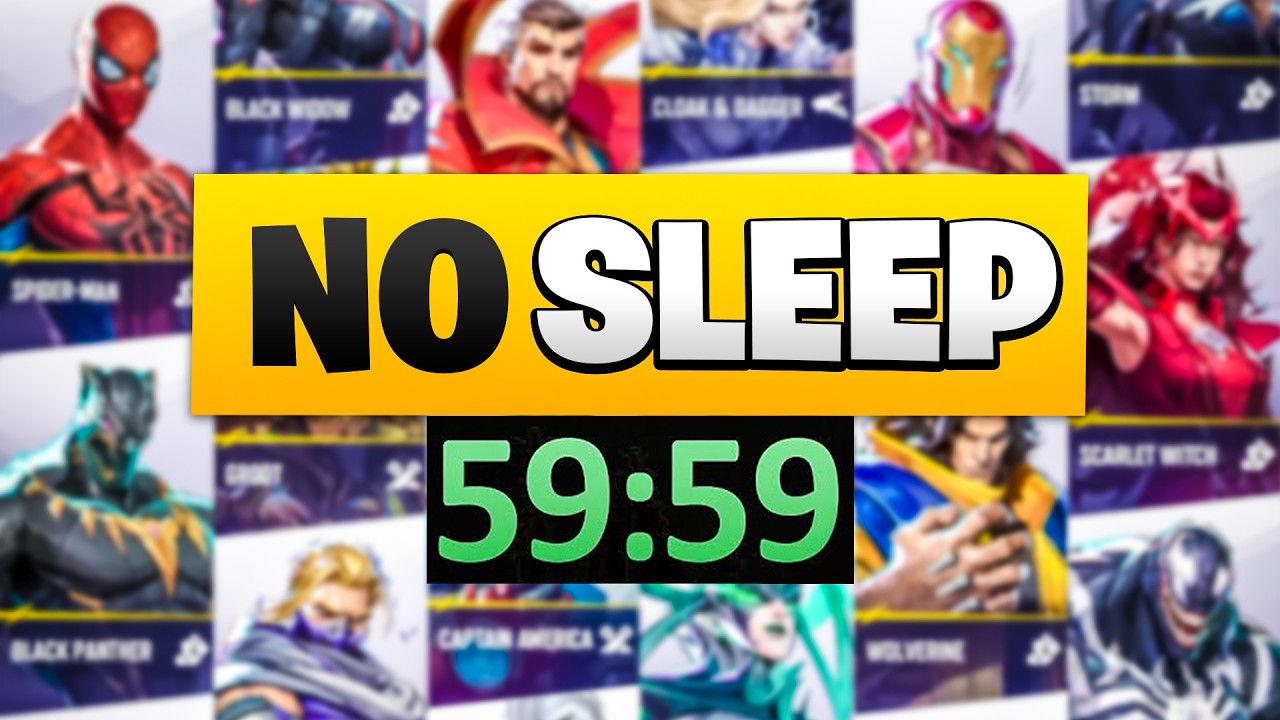 I Couldn't Sleep Until I Won A Game On EVERY HERO In MARVEL RIVALS ...