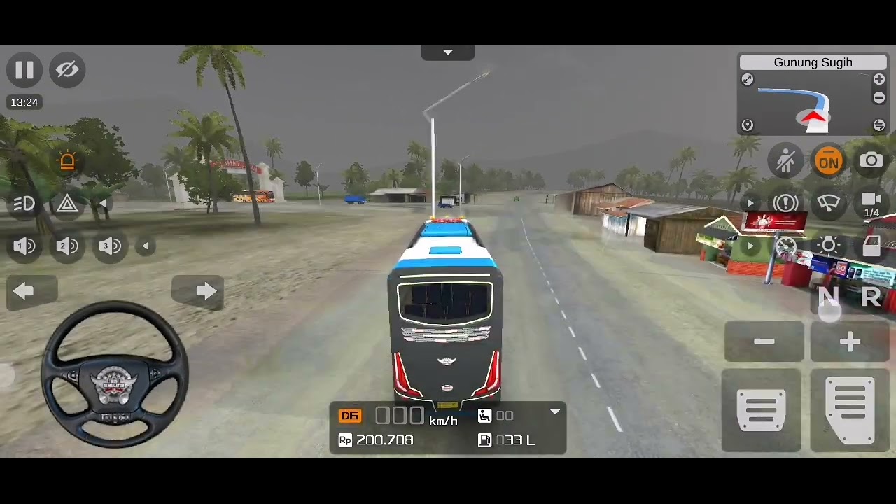 Bus_simulator_indonesia_game play - YouTube