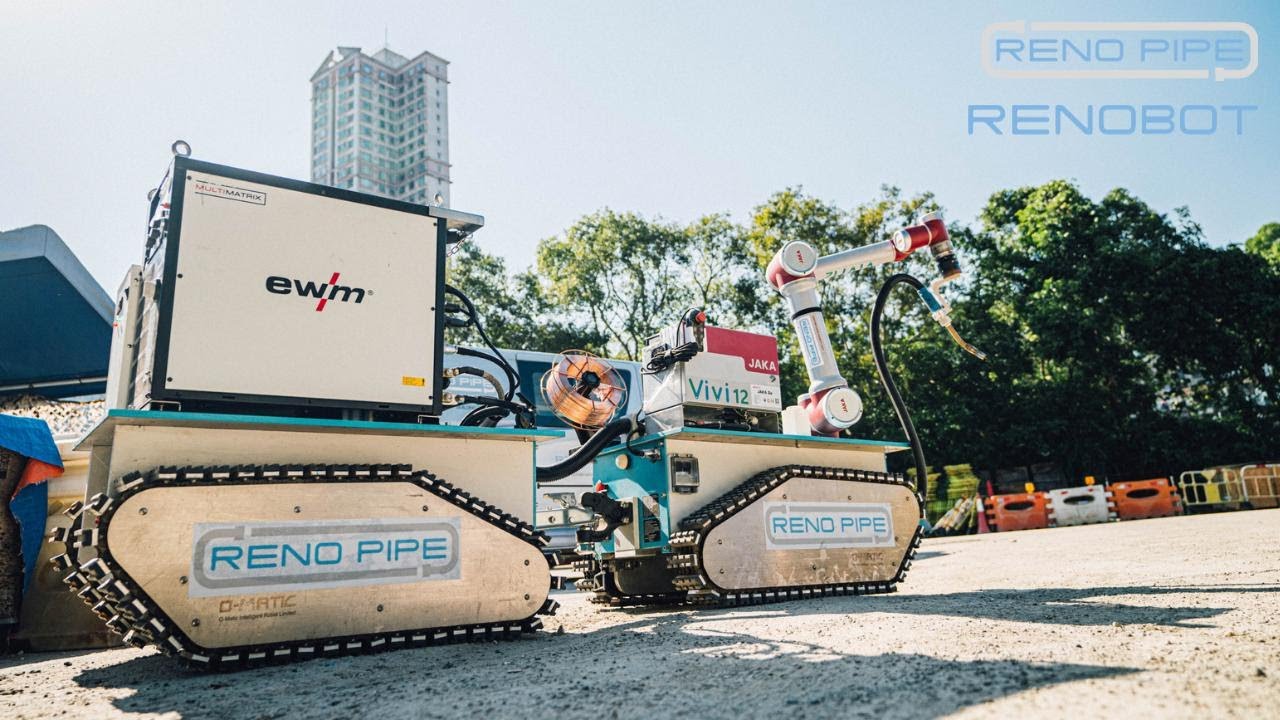 RENOTECH welding robot - RENOBOT - YouTube