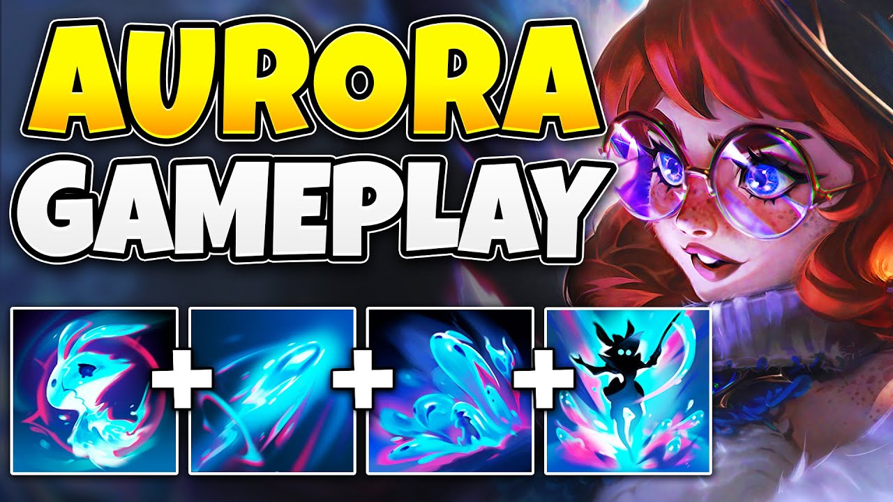 AURORA, RIOTS NEWEST CHAMPION, HAS 4 DASHES AND HUGE BURST... - YouTube