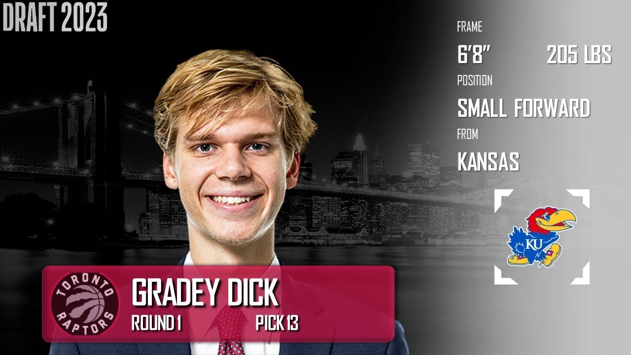 2023 NBA DRAFT: Gradey Dick | Toronto Raptors - YouTube