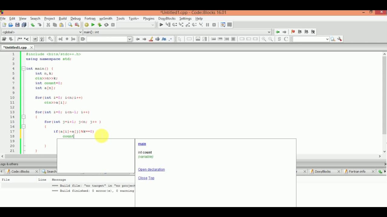 Divisible Sum Pairs Hackerrank problem solution - Coder In Me - YouTube
