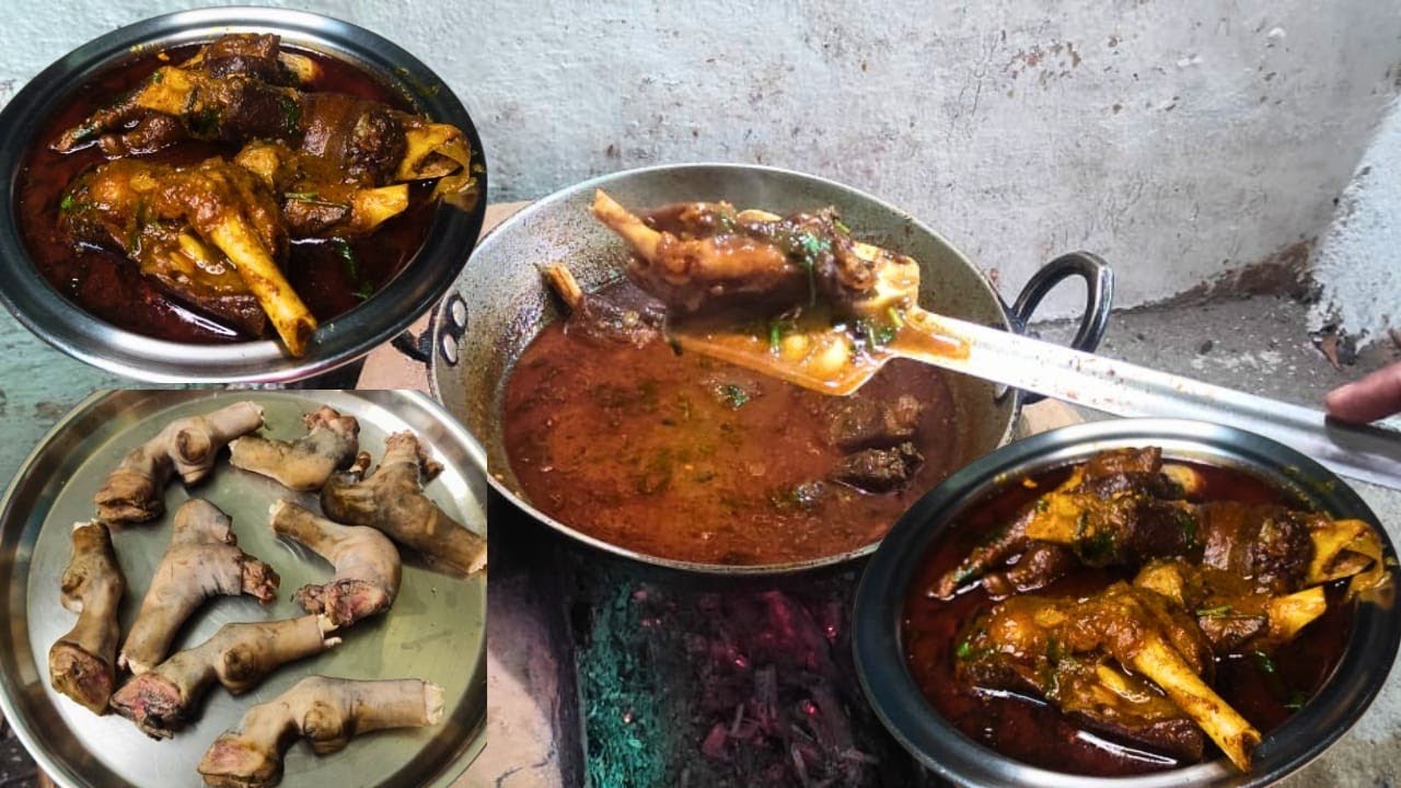 Mutton Paya Recipe | बकरे का पाया | Goat Trotters | Goat Leg Soup ...