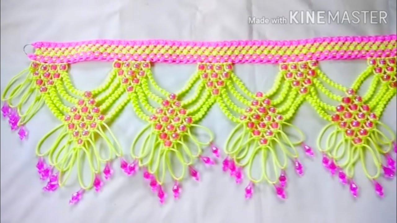 Macrame Toran - YouTube