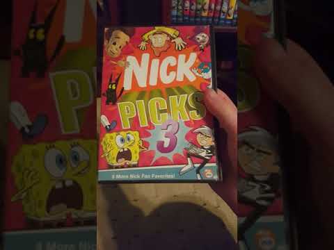My Nickelodeon DVD Collection Part 1 - YouTube