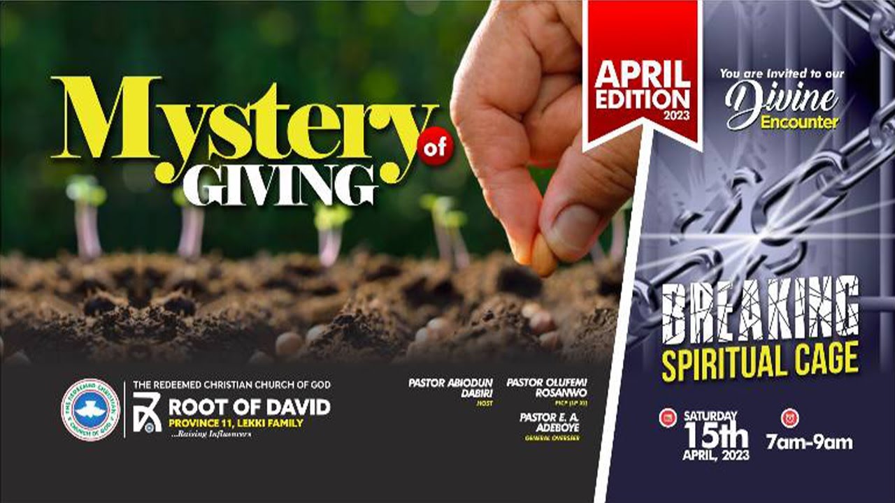 RCCG Root of David 23th April 2023 || The Mystery of Giving - YouTube