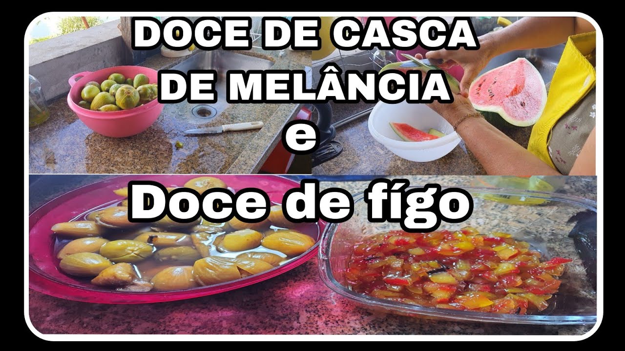 FAZENDO DOCES FÁCIL E GOSTOSO PARA FINAL DE ANO/DOCE DE FIGO E CASCA DE ...