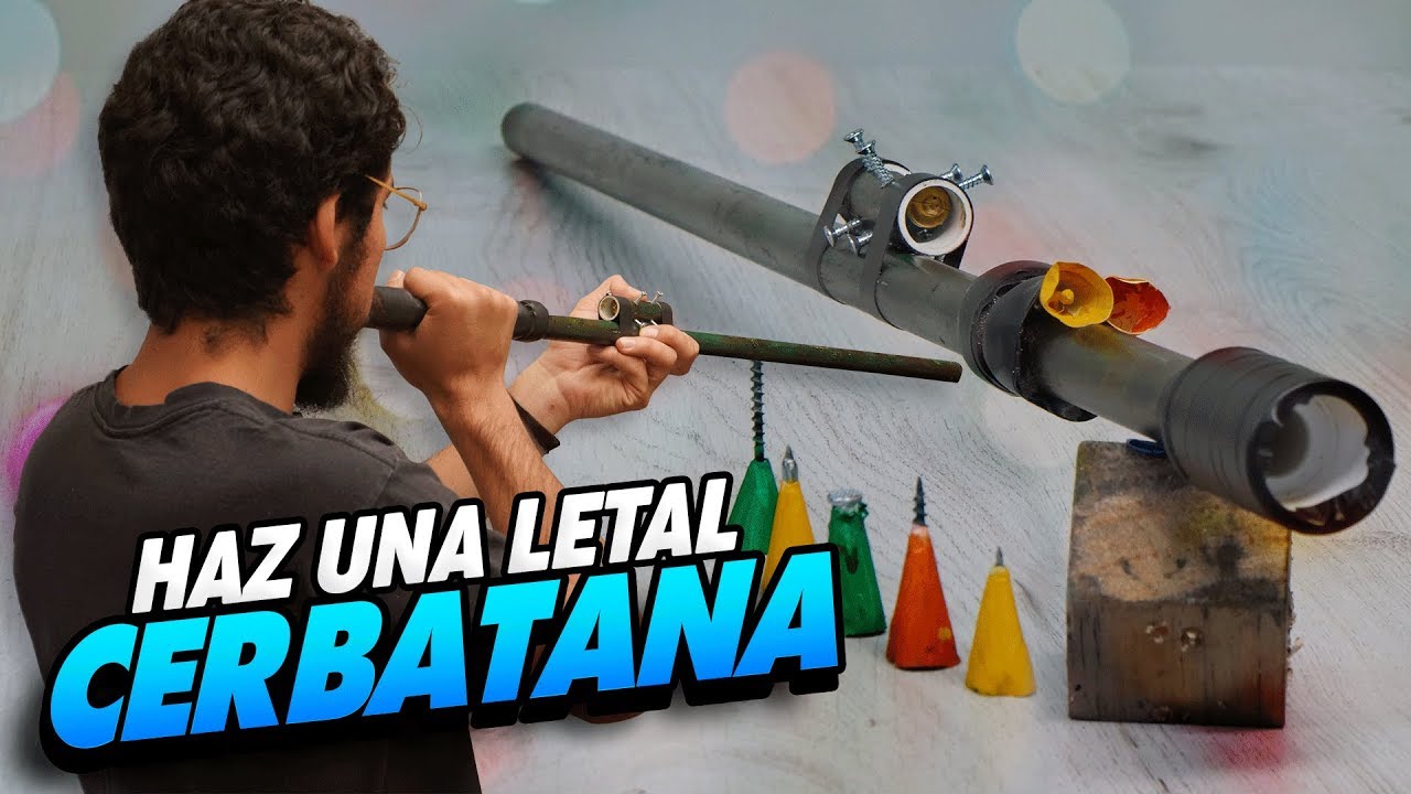 Poderosa Cerbatana de aire - YouTube