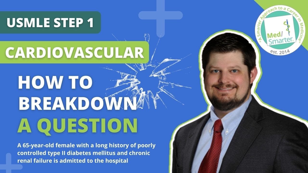 How to Breakdown a Question | USMLE Step 1 | Cardiovascular - YouTube