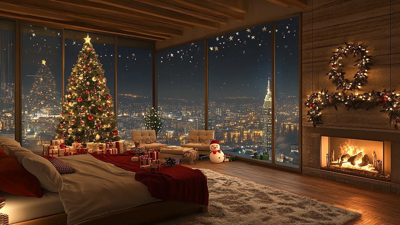 Relaxing Christmas Carol Music 🎁 Quiet and Comfortable Instrumental ...