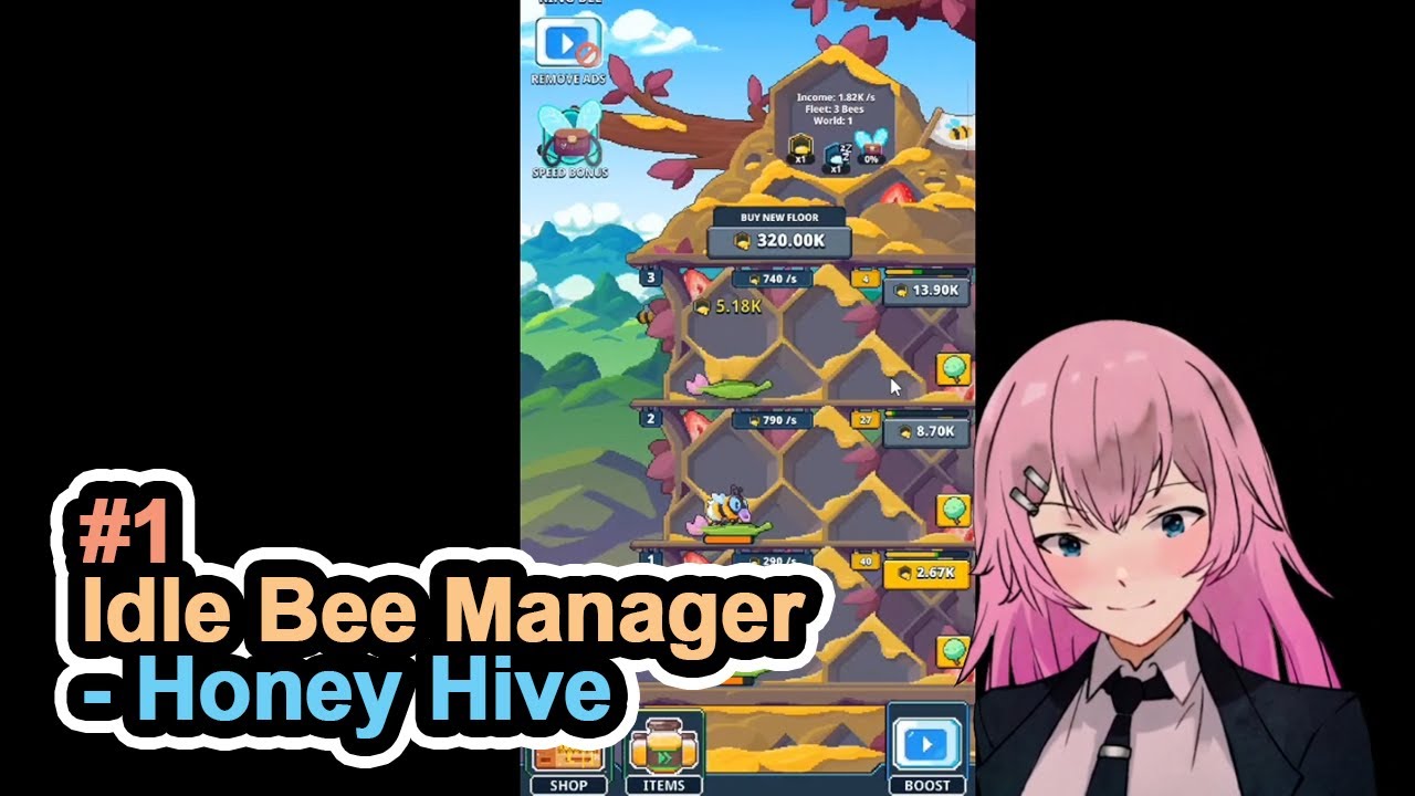 BECOME A RICH BEEKEEPER | Idle Bee Manager - Honey Hive | Part 1 - YouTube