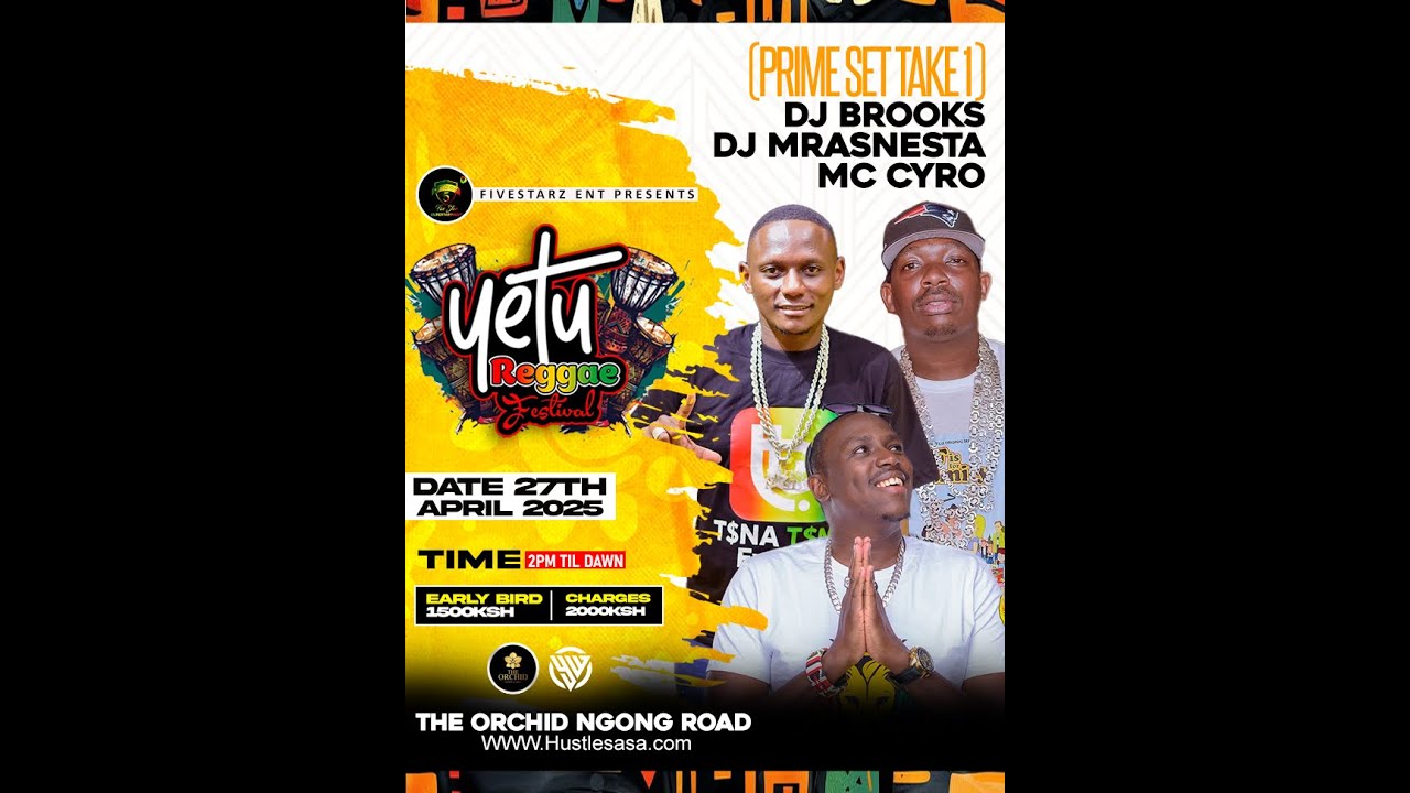 YETU REGGEA FESTIVAL PRIME SET TAKE 1 PART 1 FT DJ MRAS DJ BROOKS HYPED ...