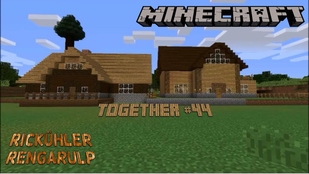 Minecraft Together #44 Ich baue meine Hecke - YouTube