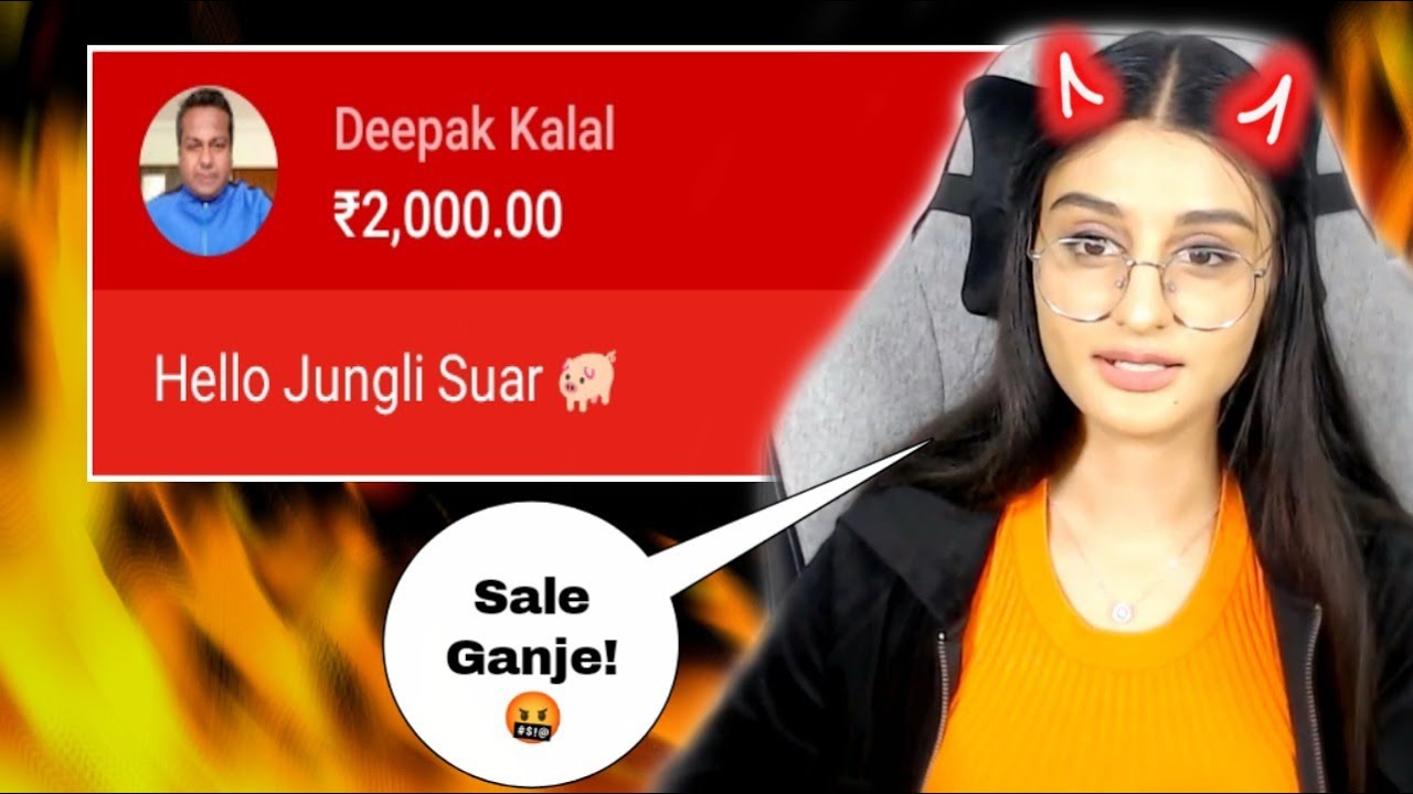 Deepak Kalal Roasted Beautiful Indian streamer's😂🔥ft.@PAYALGAMING - YouTube