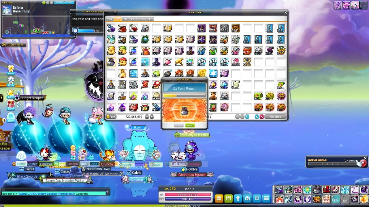 [Maplestory] Opening 300+ Oz Ring Boxes 10/9/21 - YouTube