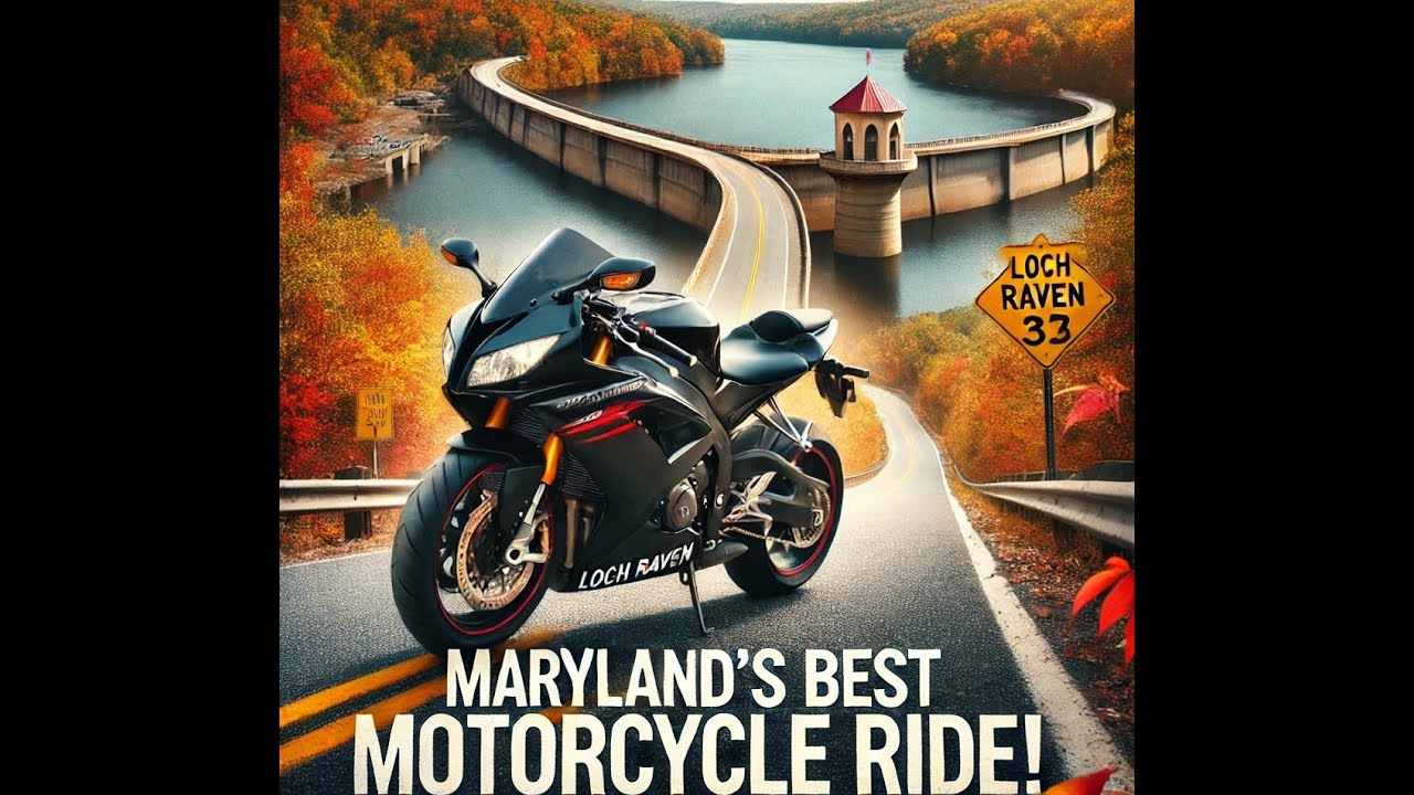 Maryland’s Hidden Motorcycle Paradise! Scenic Loch Raven Reservoir GP ...