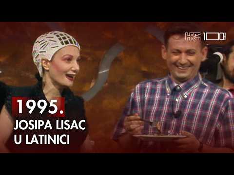 Latinica 1995. - Josipa Lisac u studiju Denisa Latina #HRT100
