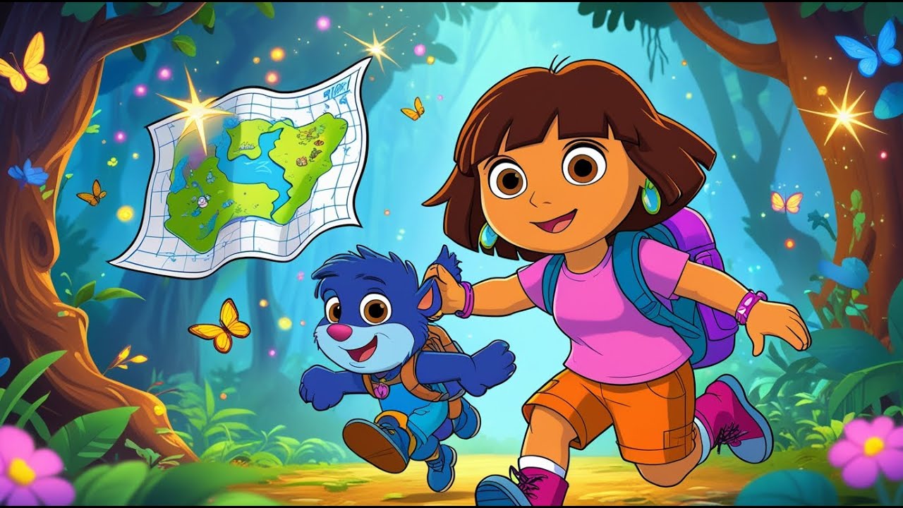 Dora and the Dancing Map Adventure - YouTube