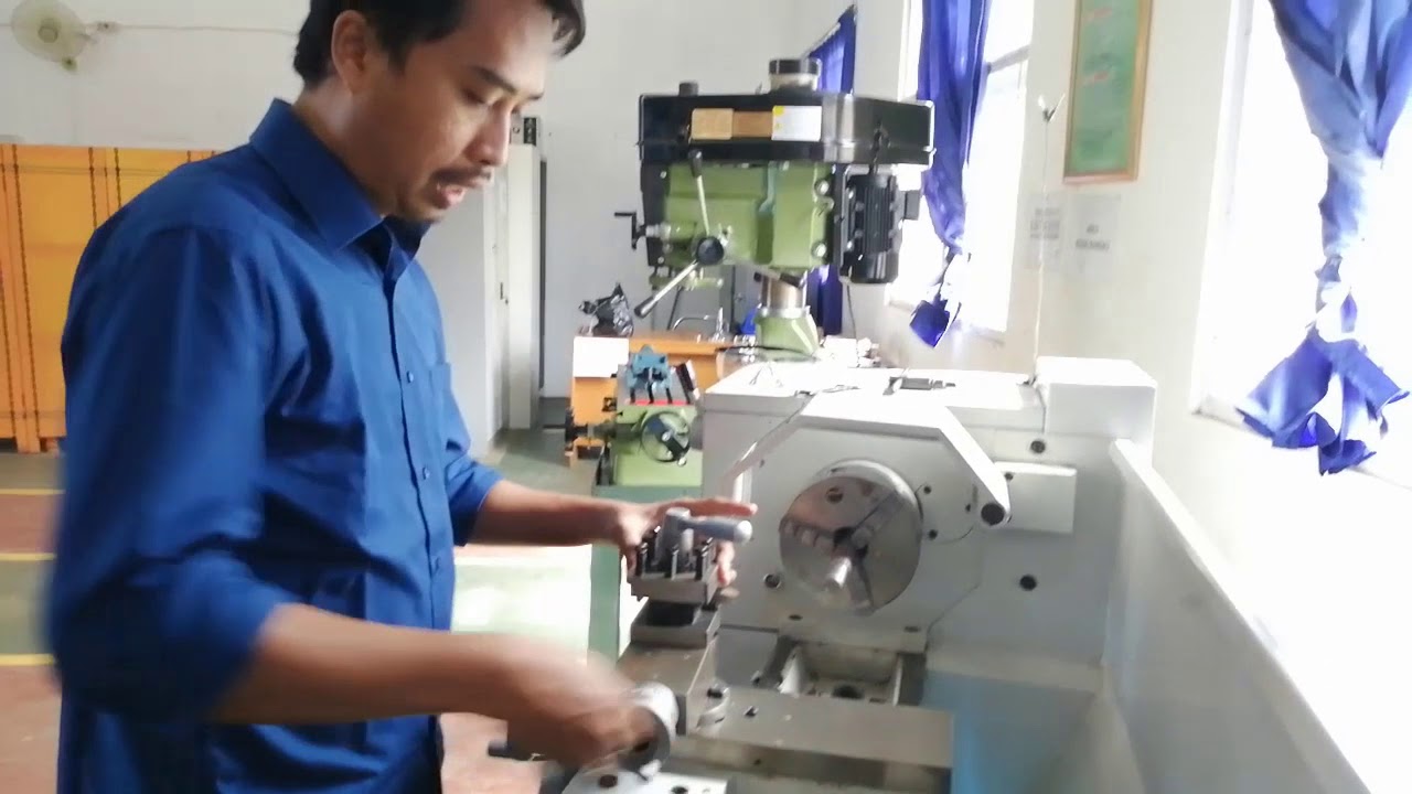 Tutorial Bubut Tirus / Taper - YouTube