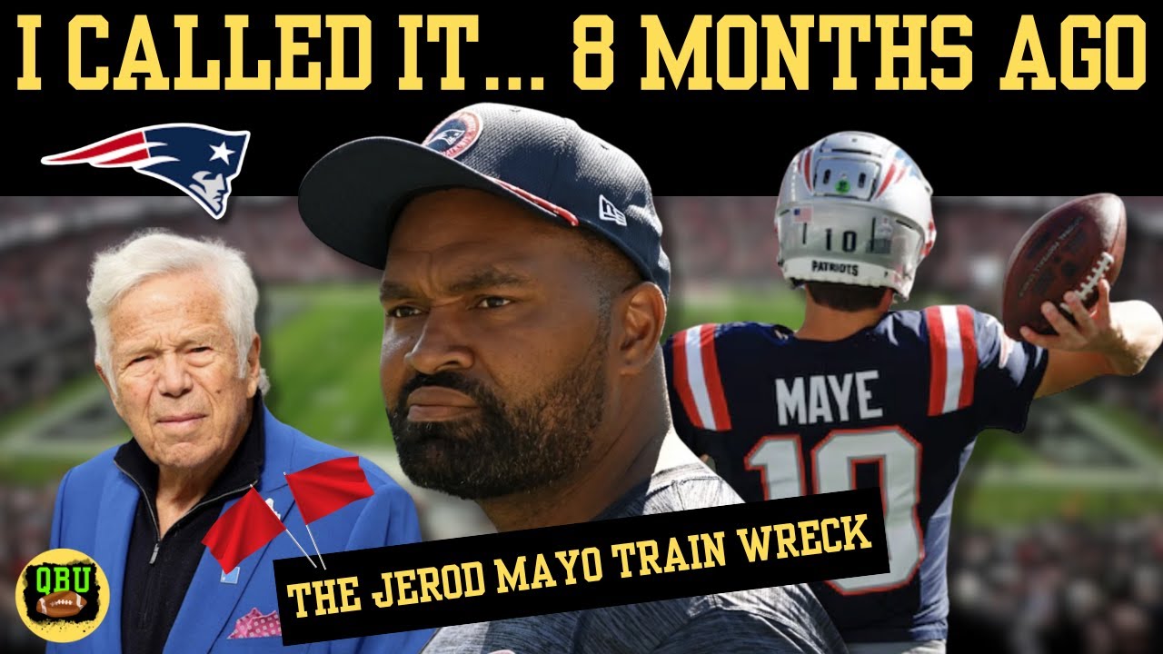 The Jerod Mayo Train Wreck was EASY to see coming - YouTube