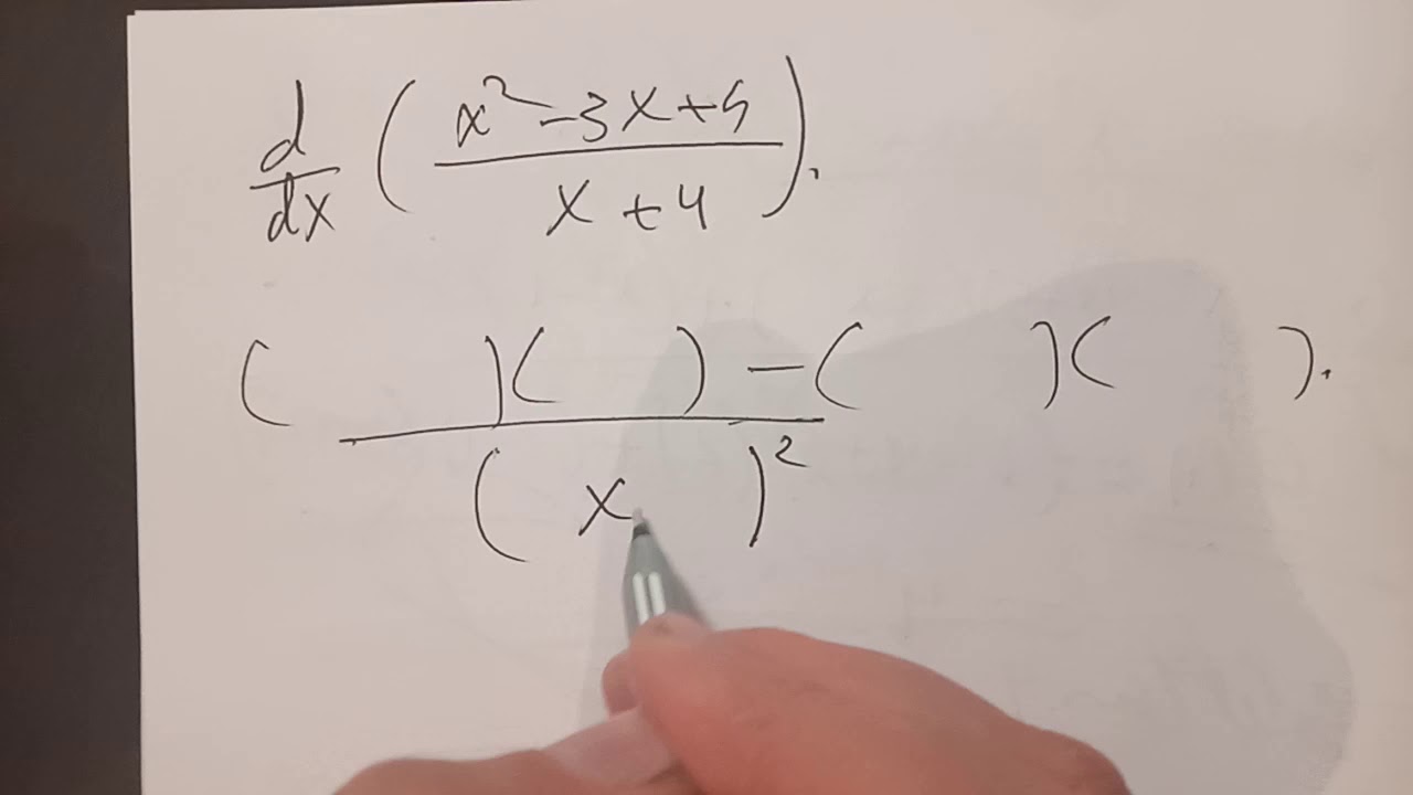 Rules of differentiation 2s - YouTube