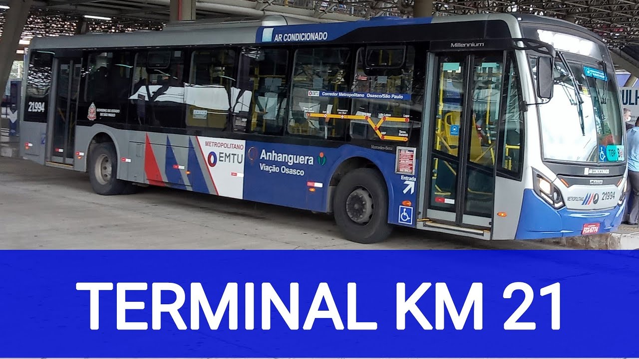 TERMINAL METROPOLITANO LUIZ BORTOLOSSO KM 21 (OSASCO-SP) - YouTube
