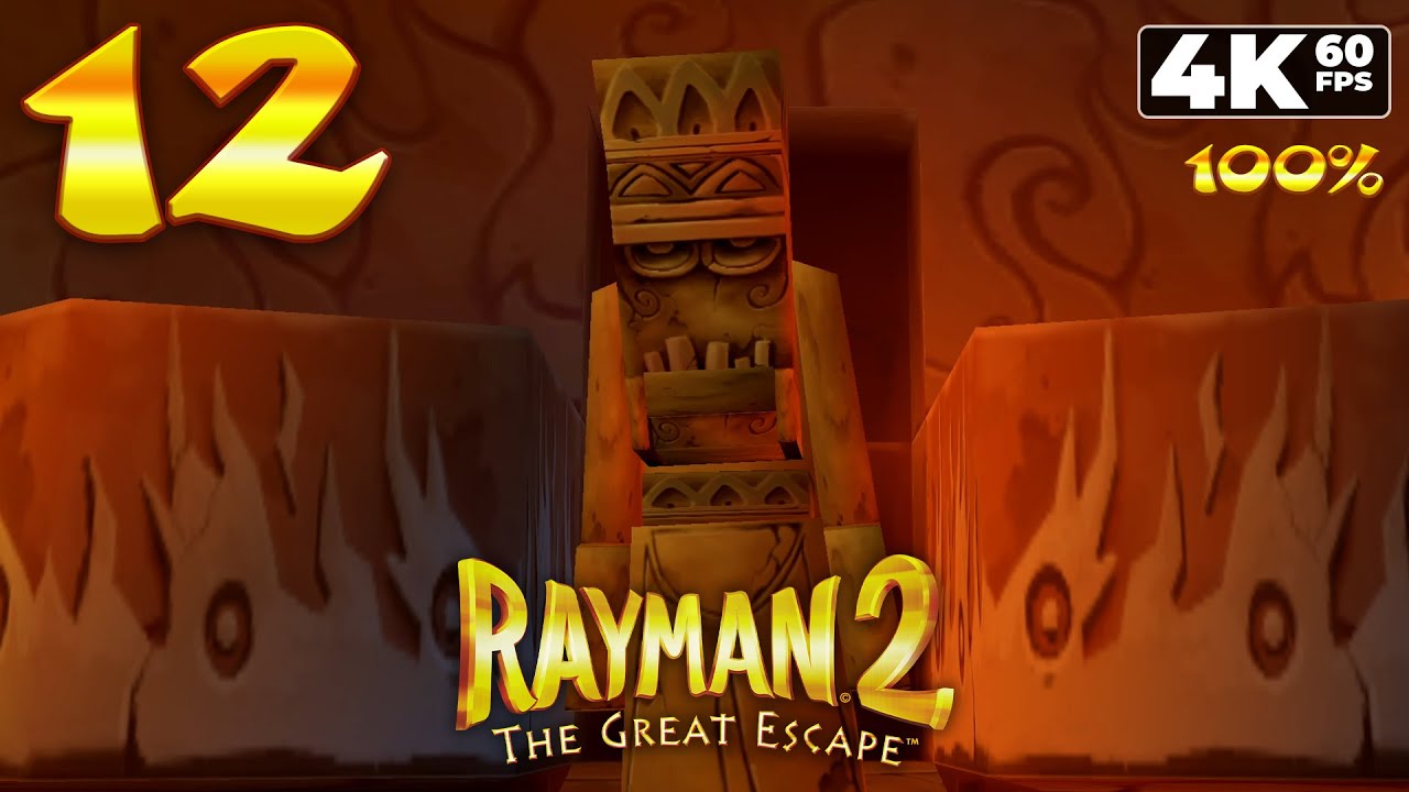 Rayman 2: The Great Escape (PC) - 4K60 Walkthrough 100% Chapter 12 ...