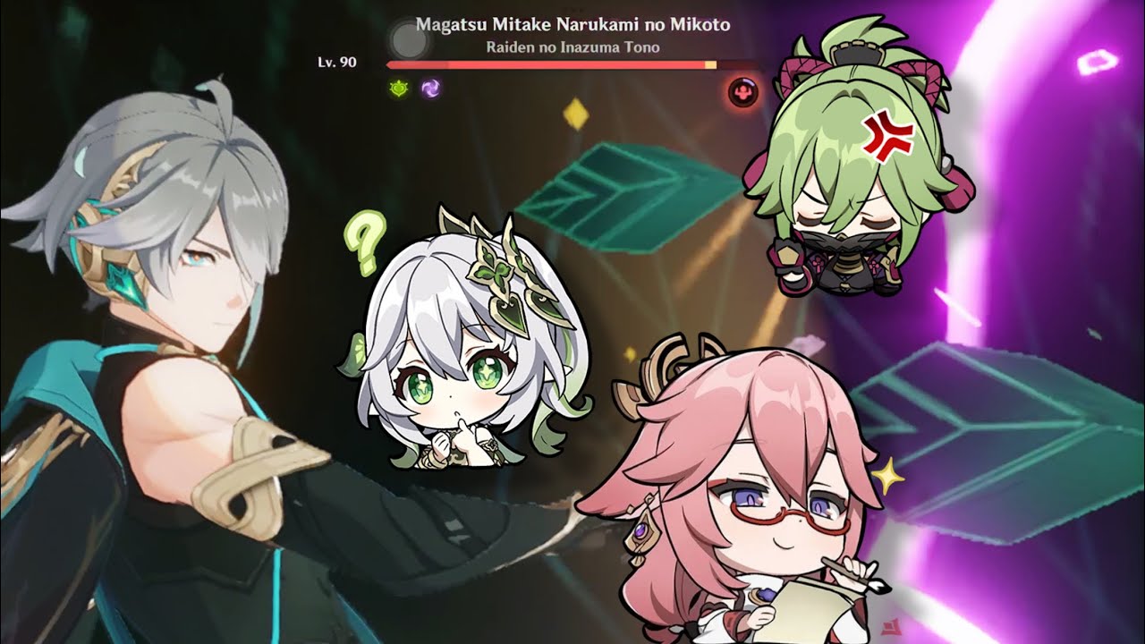 C0 Mist Splitter AlHaitham | Premium 5* Spread team vs Kuki Hyperbloom ...