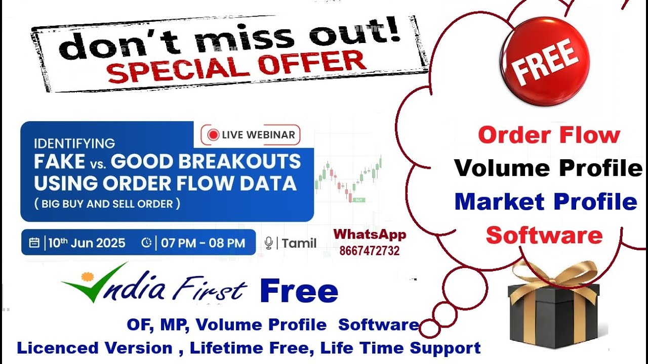 Free Order Flow Software & Webinar link in description - YouTube