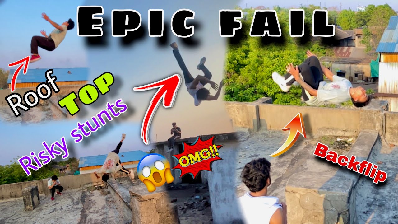 Roof Top flips challenge 🔥 / Hard flips & parkour stuff | shadow tumblr - YouTube