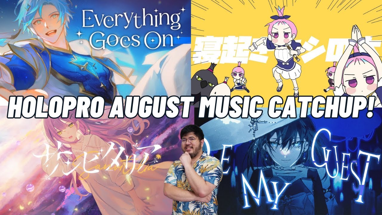 hololive & HOLOSTARS August 2023 Music Catchup! Part 1! - YouTube