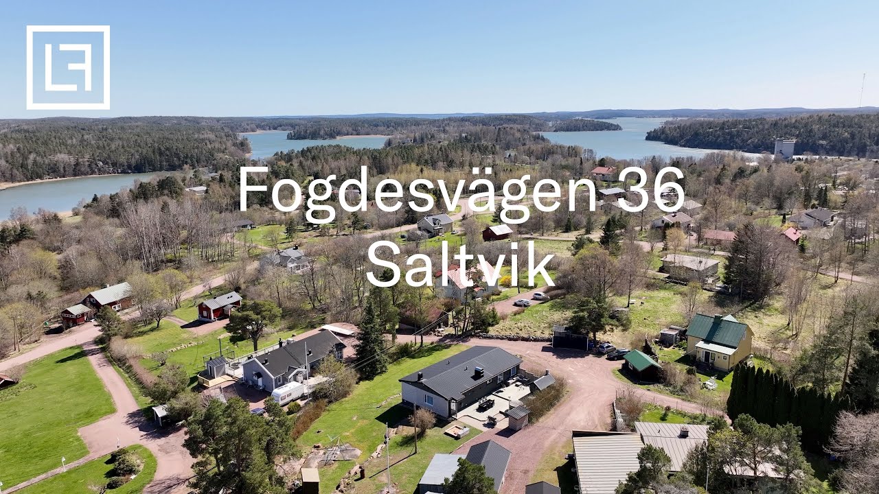 Välkommen till Fogdesvägen 36 i Saltvik! - YouTube