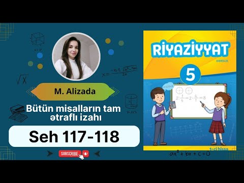 5ci sinif Riyaziyyat seh 117-118