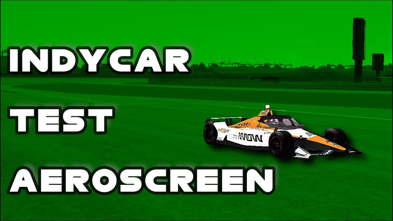 IndyCar (AeroScreen test) - F1 Challenge 99 - 02 MOD - YouTube