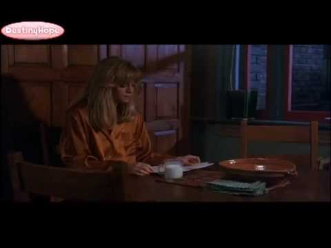 Goldie Hawn: Deceived 1991 (Orange Satin Pajamas)