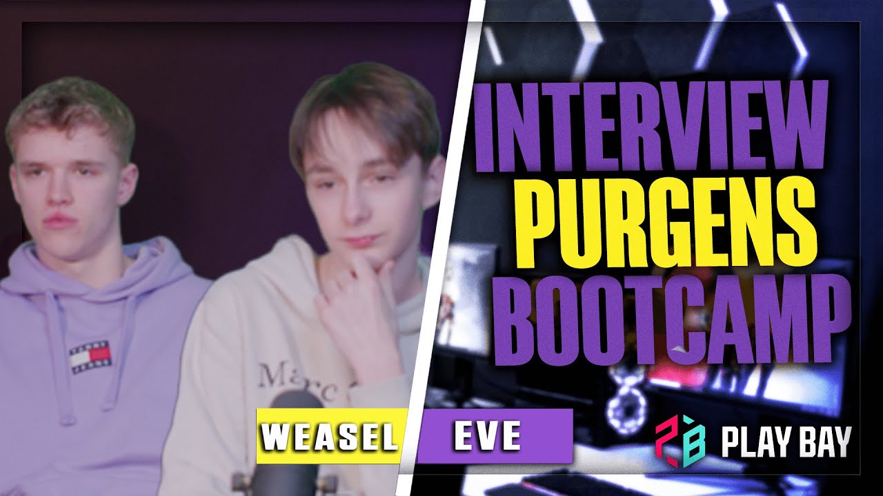 Bootcamp Interview | Weasel & Eve | Team Purgens - YouTube