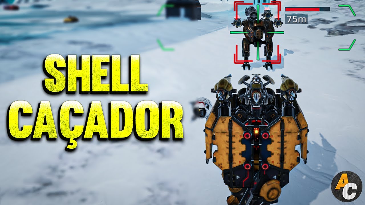 NINGUÉM SEGURA O SHELL CAÇADOR com STAKE NEEDLE! War Robots Brasil ...