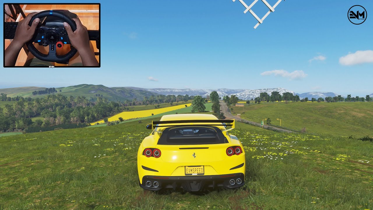 Forza Horizon 4 - Ferrari gtc 4 lusso 2017 | logitech g29 gameplay ...